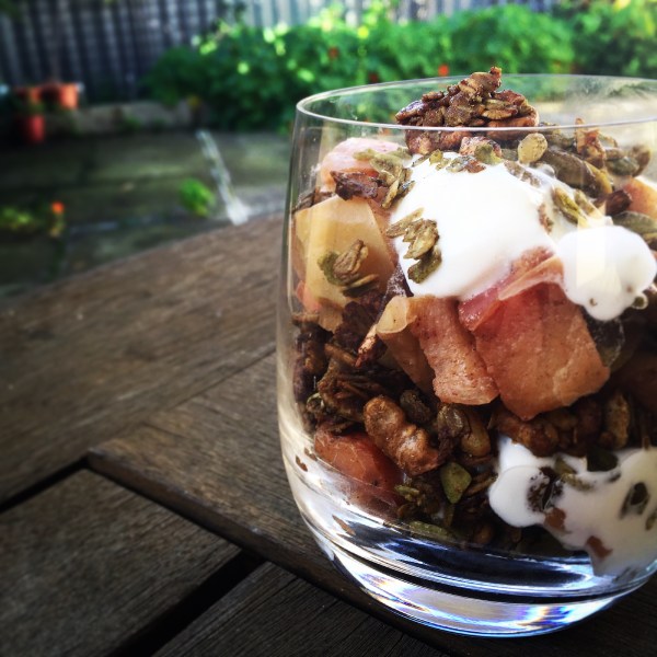 Stewed Apple and Pear with a Matcha Crumble – littlepippincreations